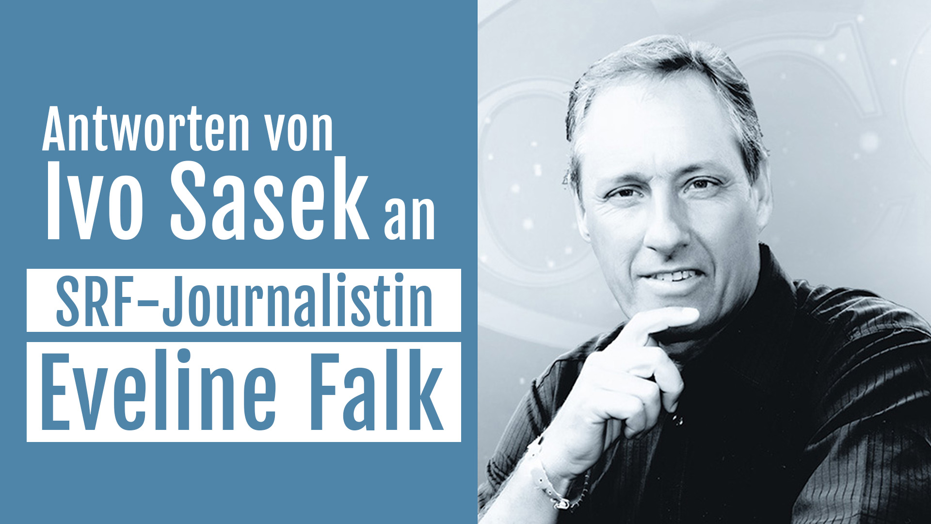 Ivo Saseks Antworten Exklusiv Zu SRF 10 Vor 10 | Ivo Sasek Official